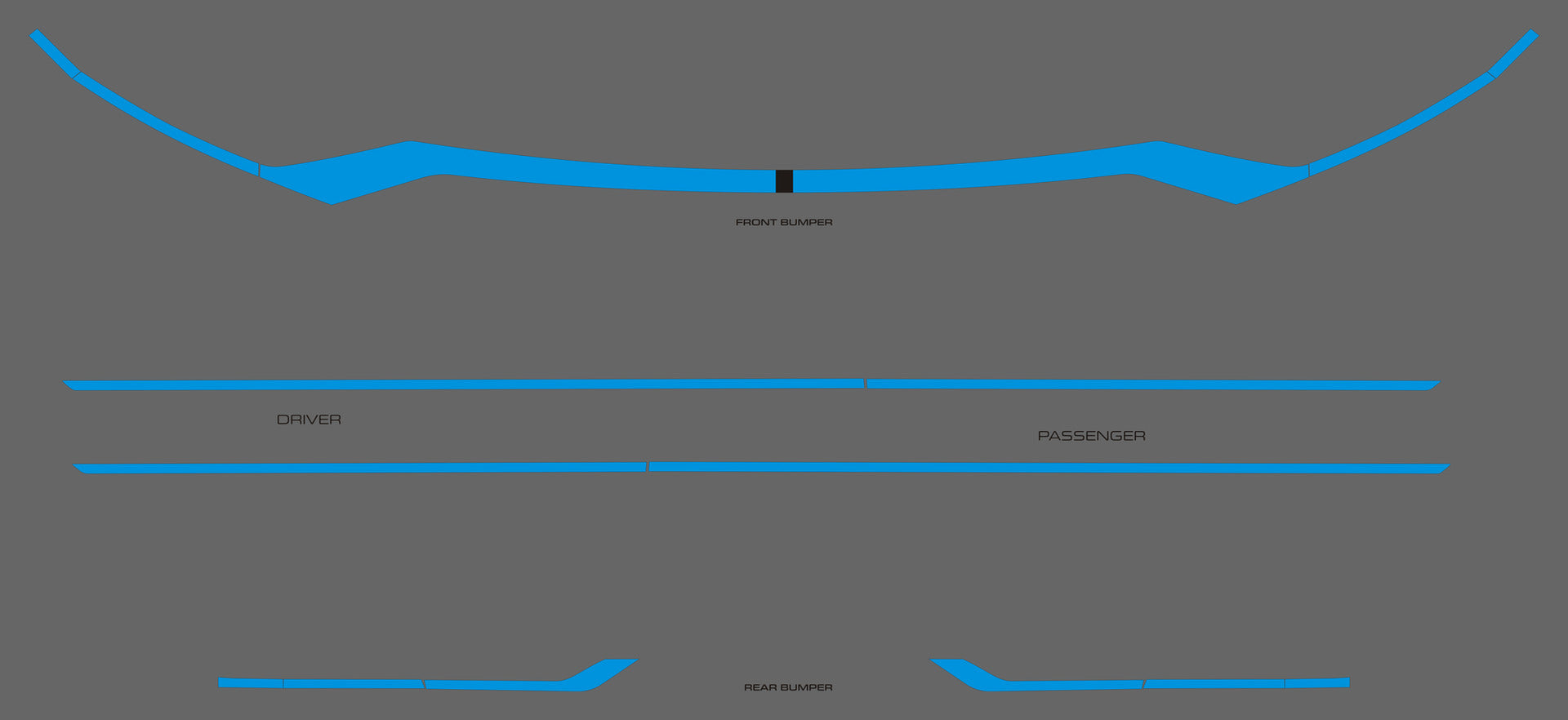 Hyundai Ioniq 5 (SUV) - 2022-2024 - Rocker Kit - #HYI522RKK – Designer Trim