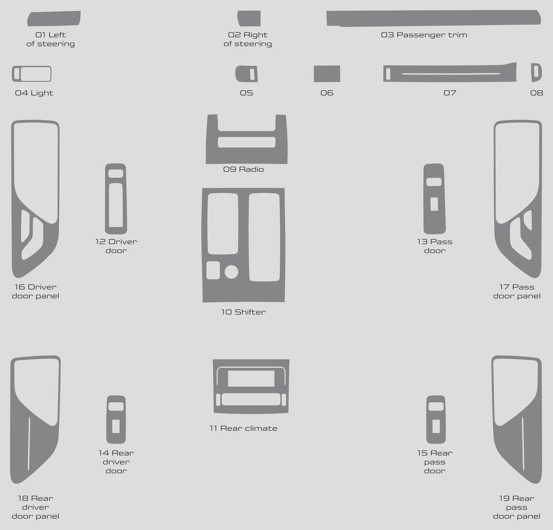 Lincoln Aviator (SUV) - 2025-2026 - Dash kit (Full) - #LIAV25INF ...