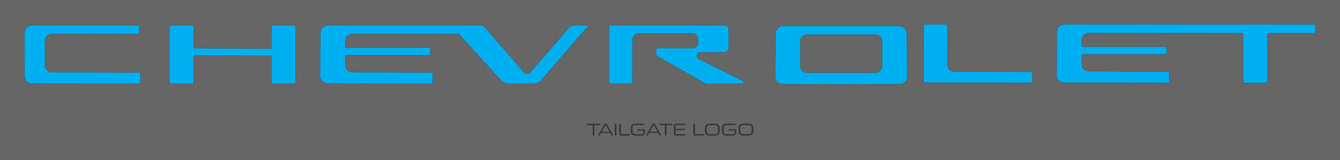 Chevrolet Silverado EV (First-Edition RST) - 2025-2025 - Tailgate Logo ...