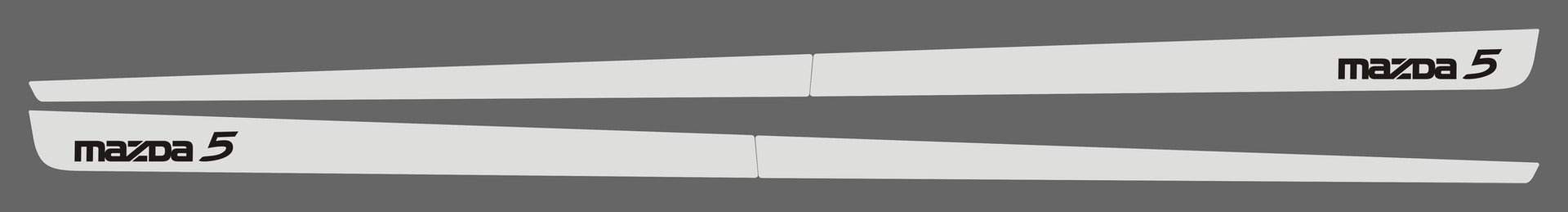 Mazda 5 (Minivan) - 2012-2017 - Rocker - #MAM512RKR – Designer Trim