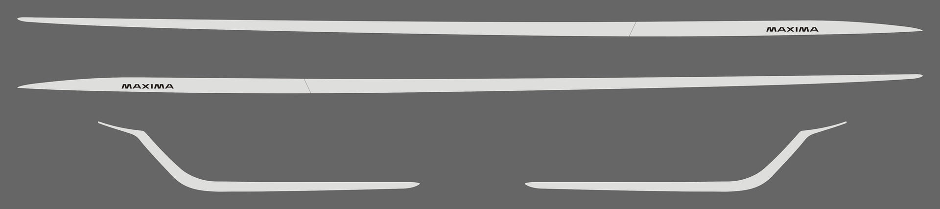 Nissan Maxima (Sedan) - 2016-2023 - Rocker Kit - #NIMA16RKK – Designer Trim