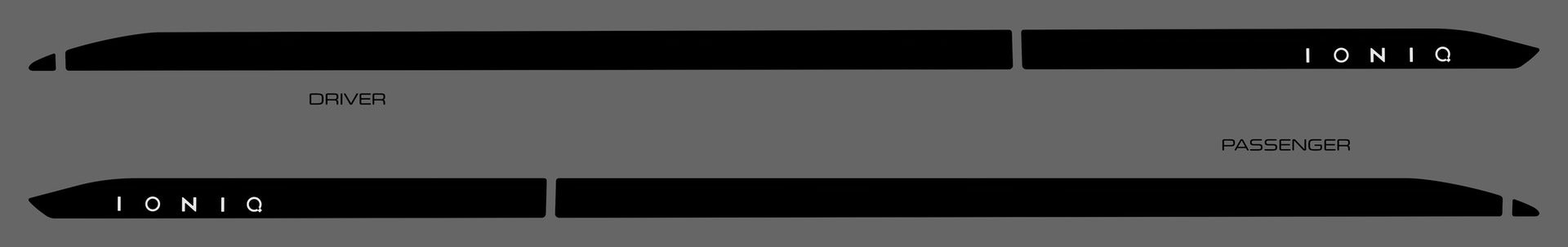 Hyundai Ioniq (Hatchback) - 2018-2022 - Rocker - #HYIO18RK2 – Designer Trim
