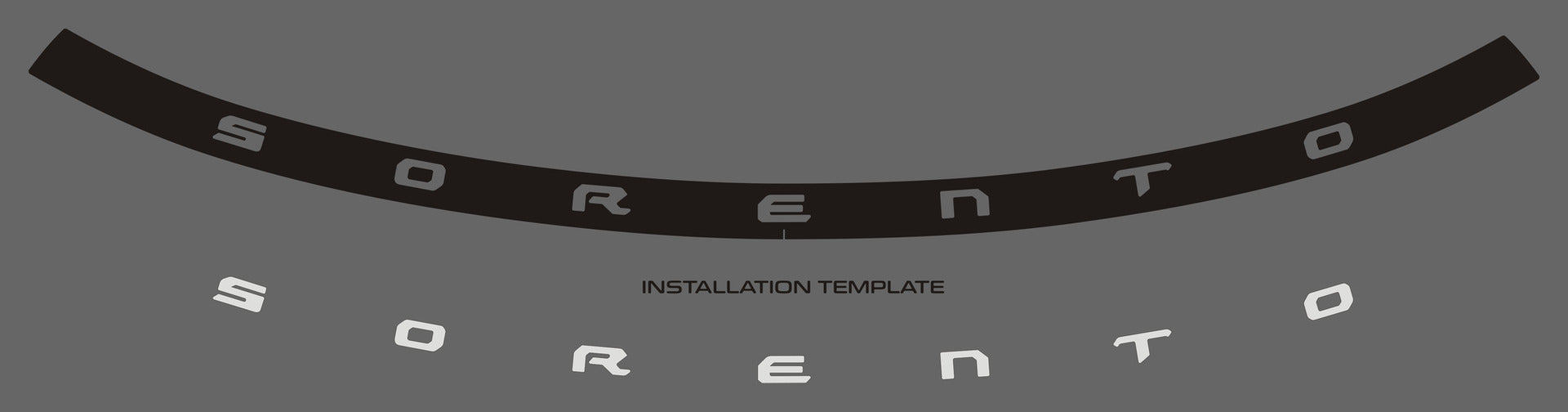 Kia Sorento (SUV) - 2023-2023 - Hood Logo - #KISR23LOG – Designer Trim
